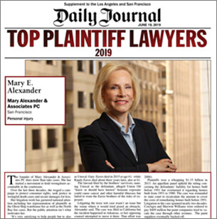 Daily Journal Adds Mary Alexander to Top Plaintiff Lawyers List for ...